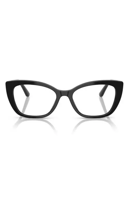 Dolce & Gabbana Cat Eye Optical Glasses - Black