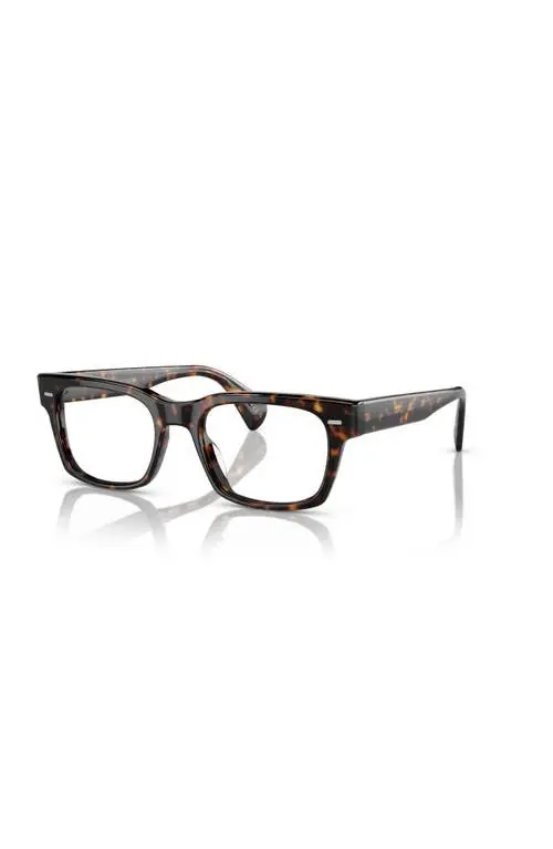 Oliver Spencer 54mm Square Optical Glasses - Tortoise