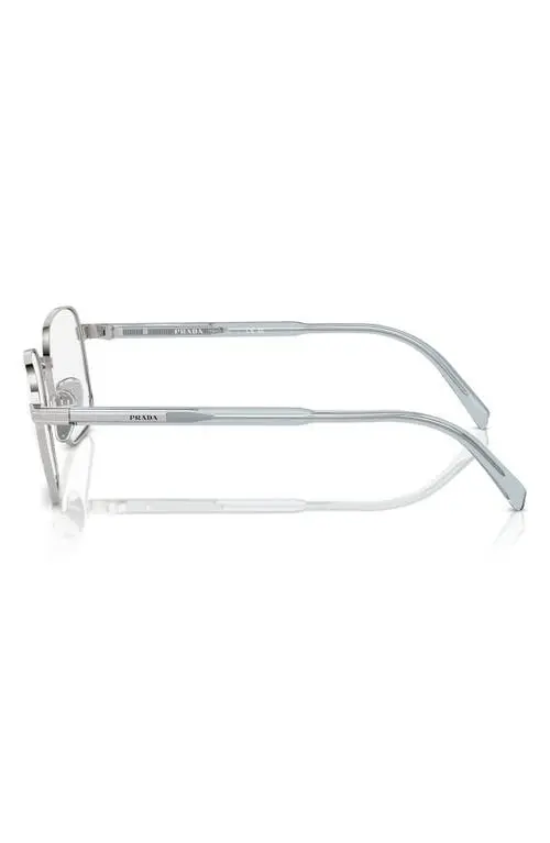 Prada 53mm Rectangular Optical Eyeglasses