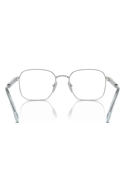 Prada 53mm Rectangular Optical Eyeglasses