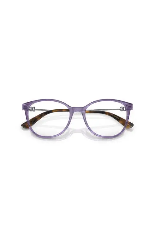 Dolce & Gabbana 52mm Butterfly Eyeglasses - Violet