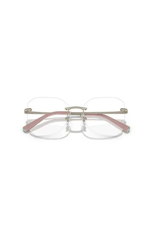 Tiffany & Co. 55mm Irregular Rimless Optical Glasses