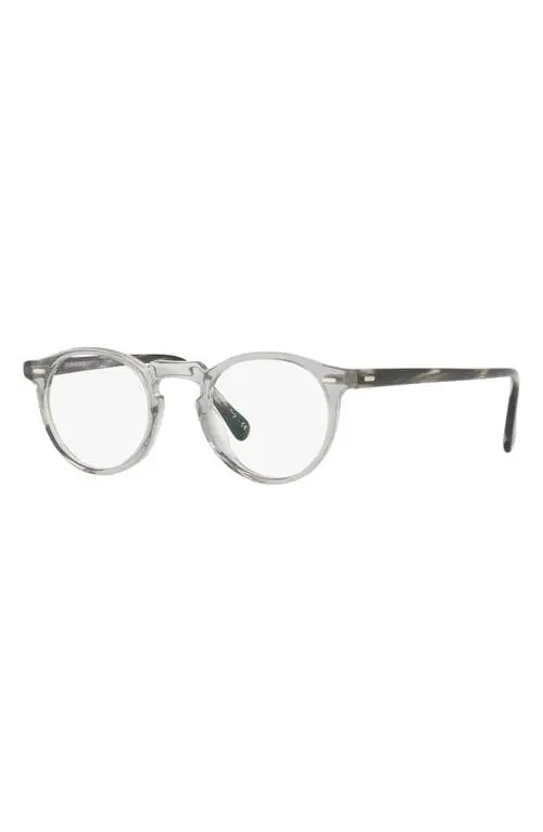 Oliver Spencer Gregory Peck 50mm Phantos Optical Glasses - Grey