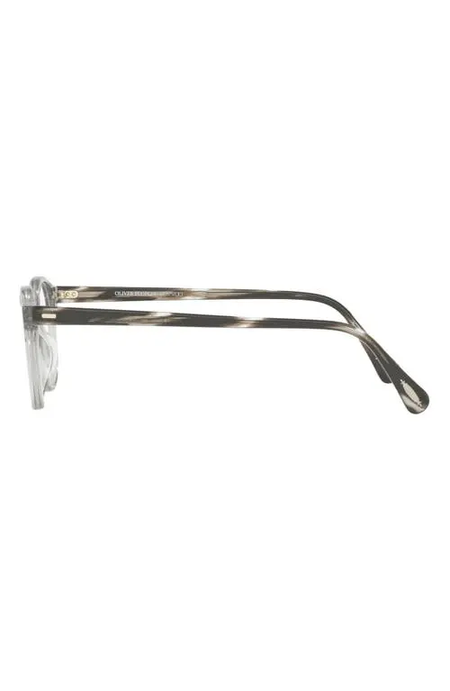 Oliver Spencer Gregory Peck 50mm Phantos Optical Glasses - Grey