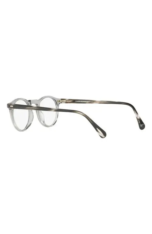 Oliver Spencer Gregory Peck 50mm Phantos Optical Glasses - Grey