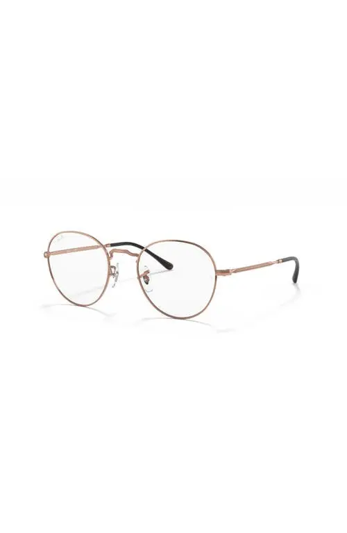 Ray-ban 49mm Phantos Optical Glasses - Copper