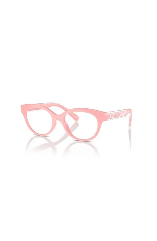 Dolce & Gabbana 46mm Phantos Optical Glasses - Pink