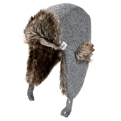 NIRVANNA DESIGNS Trapper Hat - Ash