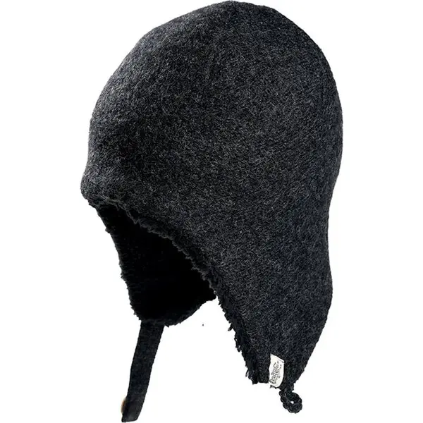 NIRVANNA DESIGNS Doris Wool Trapper Hat - Charcoal
