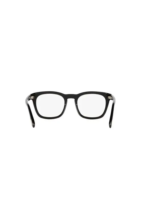 TOM FORD 50mm Square Eyeglasses - Black