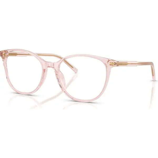 Dolce & Gabbana Butterfly Optical Glasses - Transparent Rose/demo Lens
