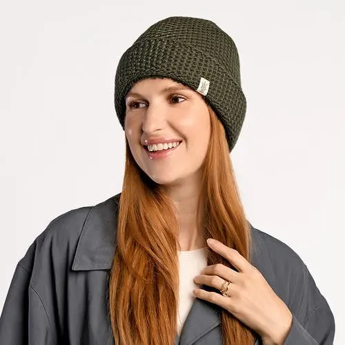 NIRVANNA DESIGNS Ribbed Wool Hat