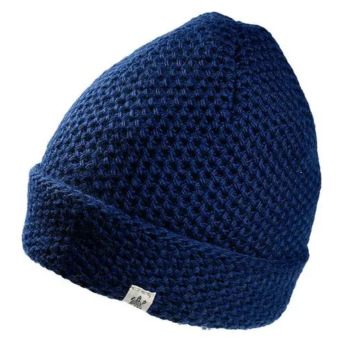 NIRVANNA DESIGNS Ribbed Wool Hat - Teal