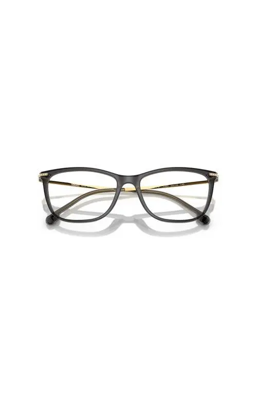 Versace 54mm Rectangle Eyeglasses