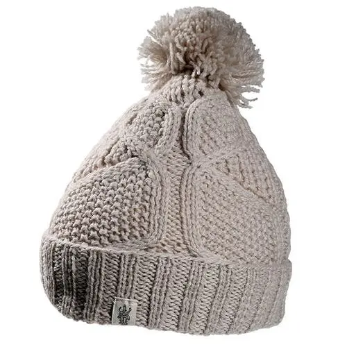 NIRVANNA DESIGNS Cedar Textured Beanie - Linen