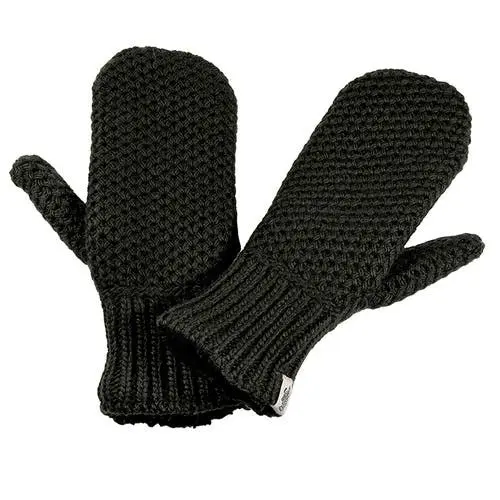 NIRVANNA DESIGNS Kent Knitted Mittens - Olive