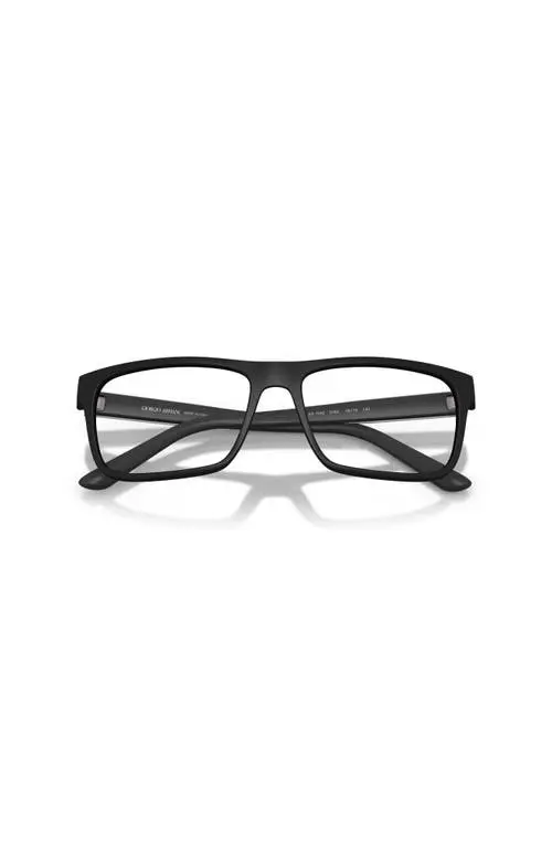 Giorgio Armani 54mm Rectangle Eyeglasses