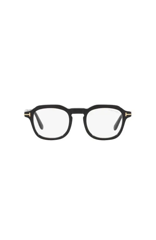 TOM FORD 49mm Round Optical Glasses