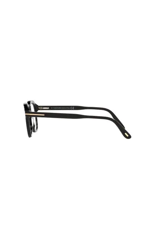 TOM FORD 49mm Round Optical Glasses
