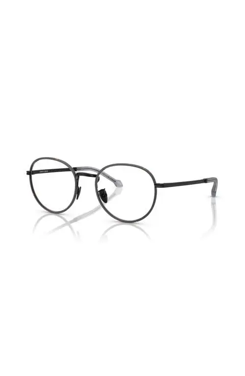 Giorgio Armani 52mm Phantos Optical Glasses - Black
