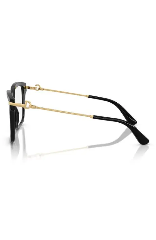Dolce & Gabbana Square Optical Glasses - Black