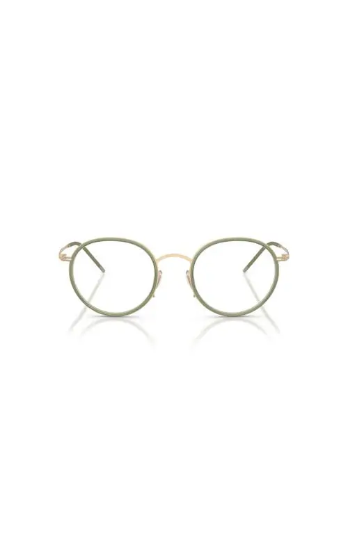 Armani Exchange Round Frame Eyeglasses