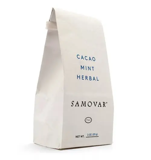 SAMOVAR TEA Cacao Mint Herbal Infusion - 1 Lb Bulk Bag