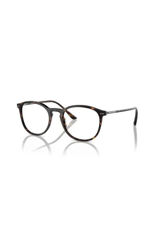 Giorgio Armani 50mm Phantos Optical Glasses - Brown