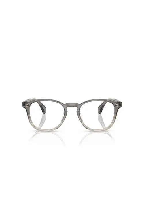 Oliver Spencer 49mm Round Eyeglasses