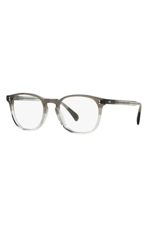 Oliver Spencer Finley Esquire Square Optical Glasses - Grey