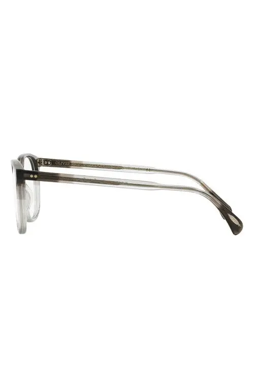 Oliver Spencer Finley Esquire Square Optical Glasses - Grey