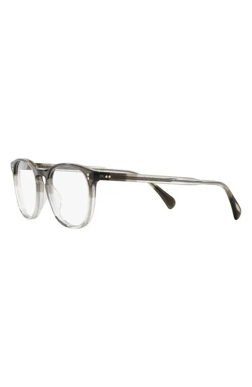 Oliver Spencer Finley Esquire Square Optical Glasses - Grey