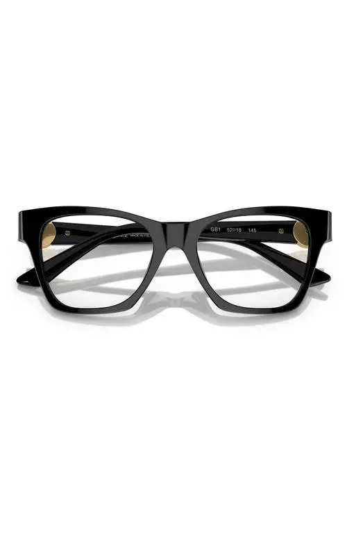 Versace Irregular Optical Glasses With Greek-key Hardware