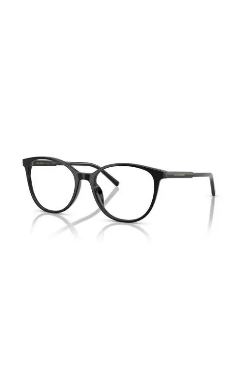 Dolce & Gabbana 52mm Butterfly Optical Eyeglasses - Black