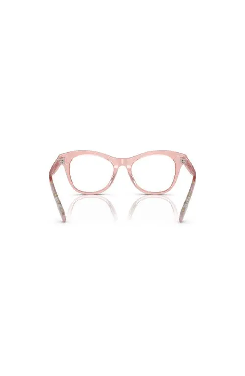 Burberry 44mm Cat Eye Optical Glasses