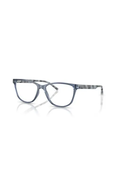 Armani Exchange 53mm Cat Eye Optical Glasses - Blue