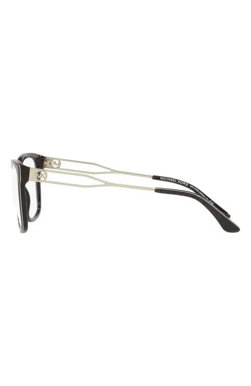 Michael Kors Sitka Square Eyeglasses - Brown