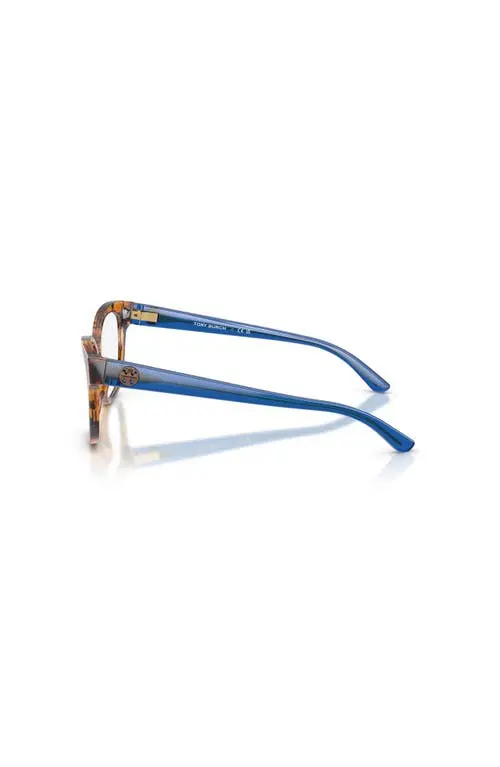 Tory Burch 51mm Square Optical Glasses