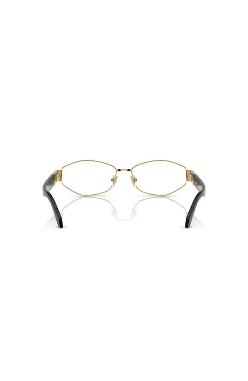 Versace 55mm Irregular Eyeglasses