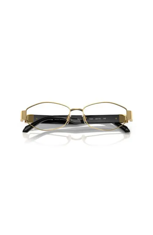 Versace 55mm Irregular Eyeglasses