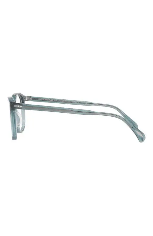 Oliver Spencer Finley Esquire Square Optical Glasses - Blue