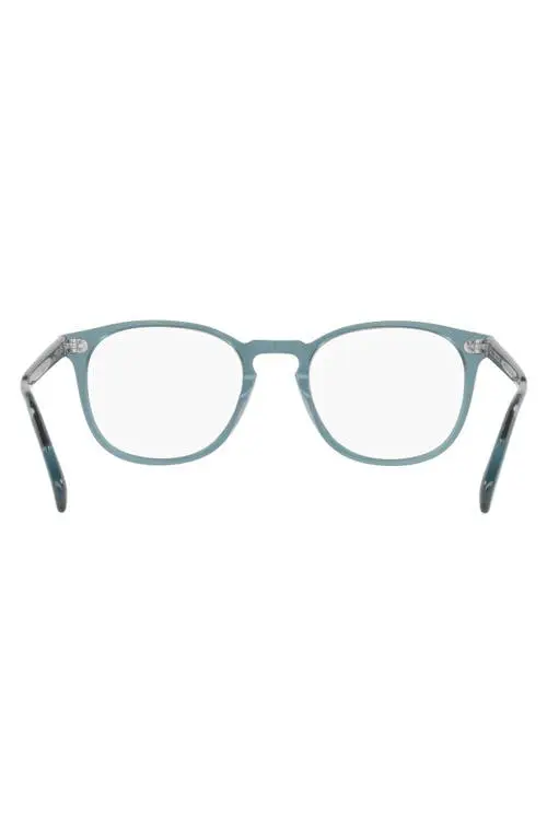 Oliver Spencer Finley Esquire Square Optical Glasses - Blue