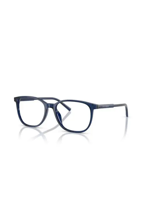 Dolce & Gabbana 53mm Rectangle Eyeglasses - Blue