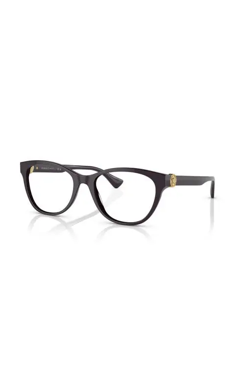 Versace 53mm Cat Eye Optical Glasses - Violet