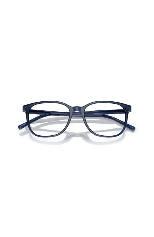 Dolce & Gabbana 51mm Rectangle Optical Glasses - Blue