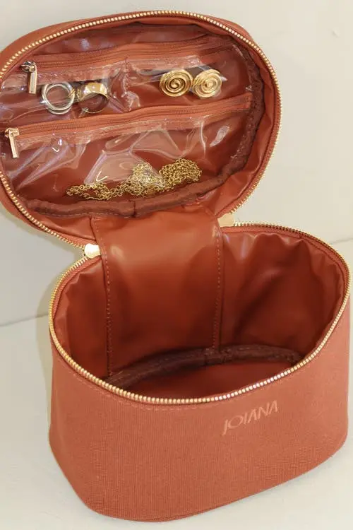 JOIANA JEWELRY Jewelry And Cosmetic Vanity Case