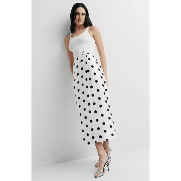 ROMY Amelie Printed Midi Skirt - Spot