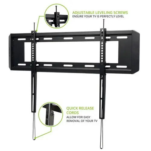 KANTO Fixed Tv Wall Mount For 37"-70" Tvs