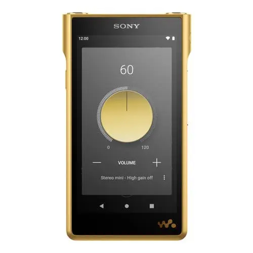 SONY Nw-wm1zm2 256gb Signature Series Premium Digital Music Player - Gold