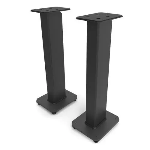 KANTO Sx30 30" Fillable Speaker Stands With Isolation Feetpair - Black